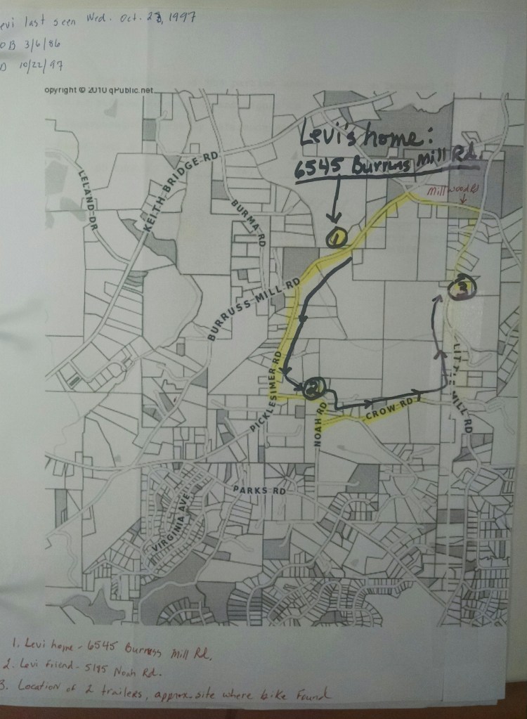 Revisiting Levi Frady’s last day, Oct. 22, 1997 – levifrady.com